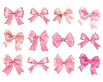 Coral Watercolor Ribbon Banner Clipart. Scrapbook Printables, Pink ...