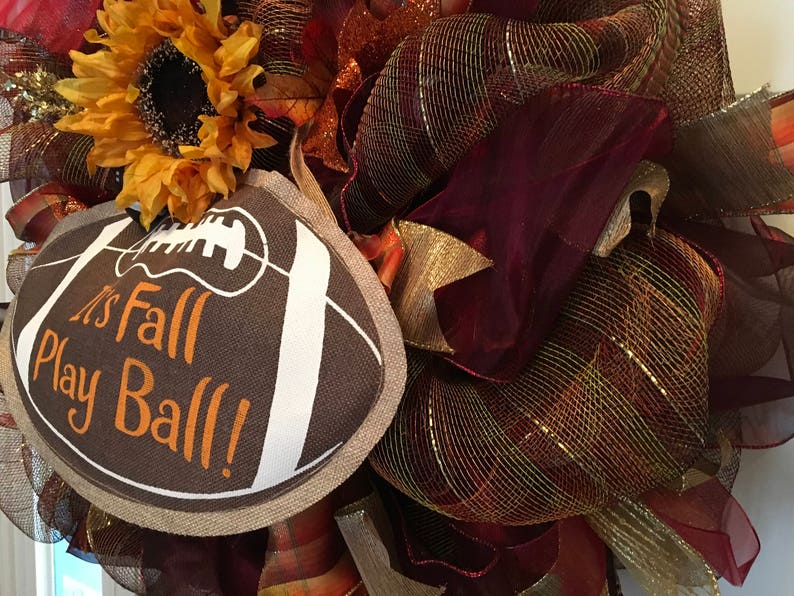 Fall Football - Etsy