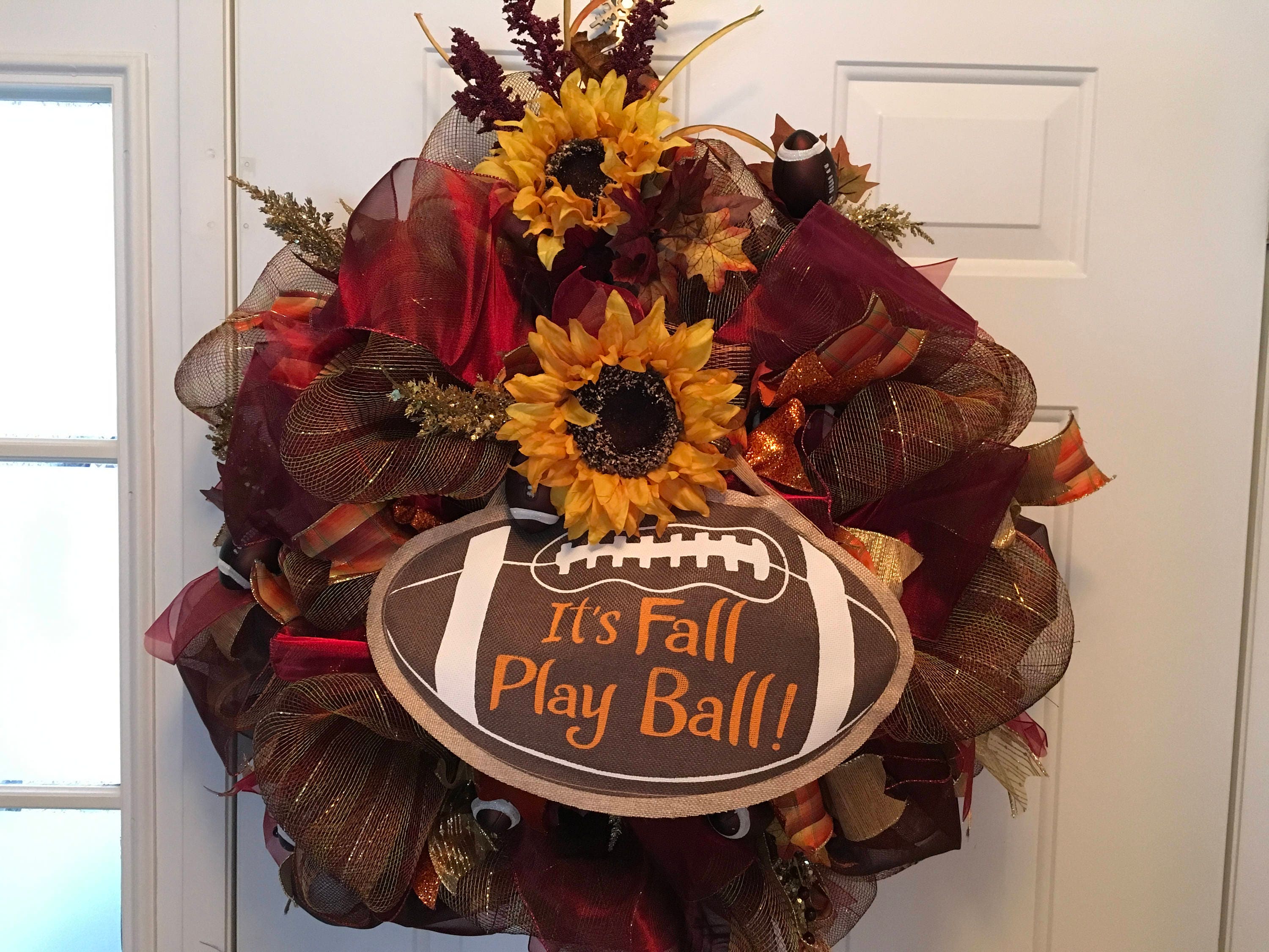 Fall Football - Etsy