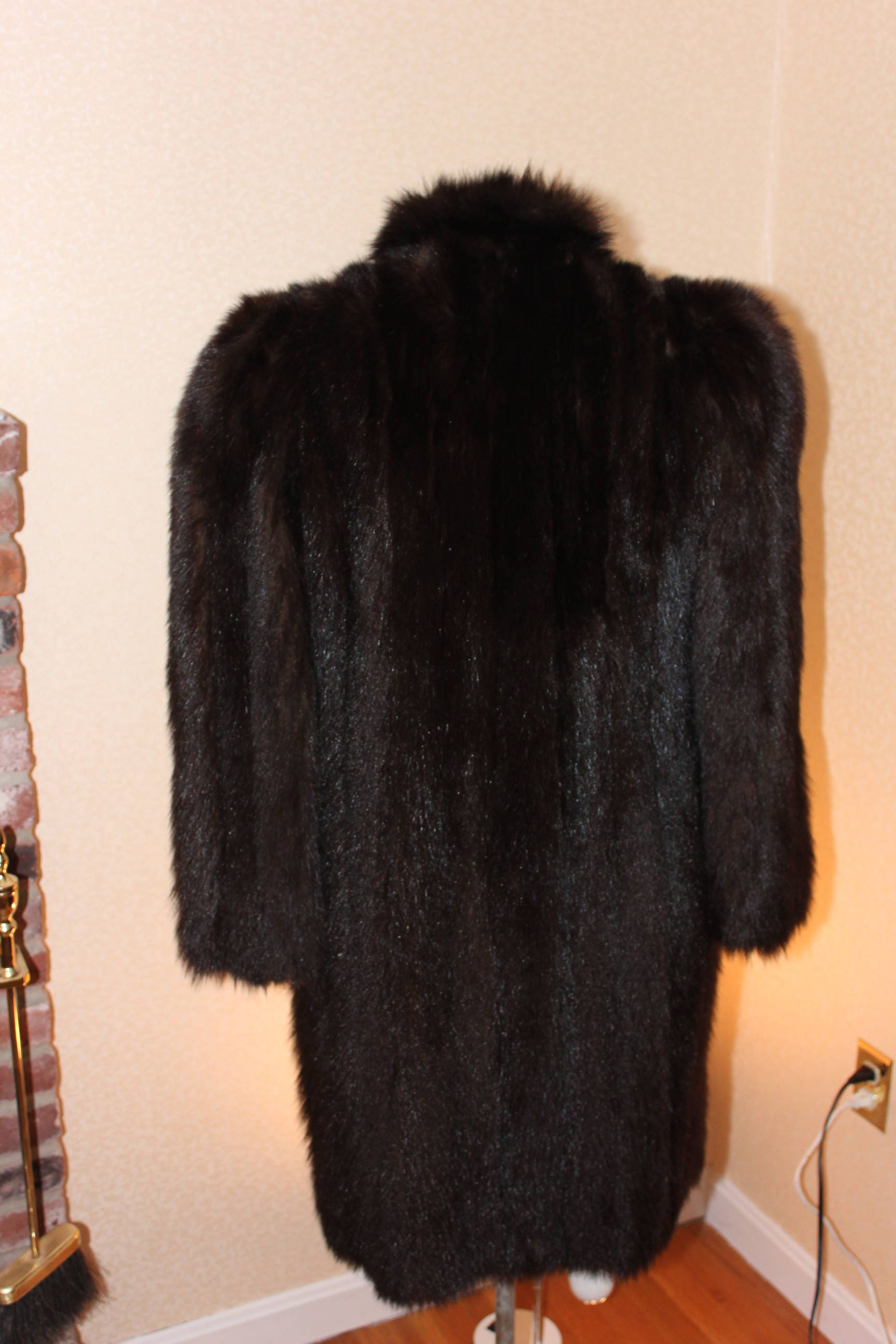 Natural Skunk Coat - Etsy