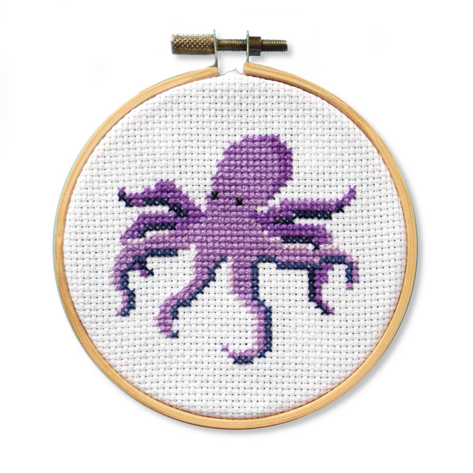 Octopus Cross Stitch Pattern PDF - 4 Colours / Variations Instant ...