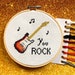 You Rock Cross Stitch Pattern PDF Instant Download - Electric Guitar ...