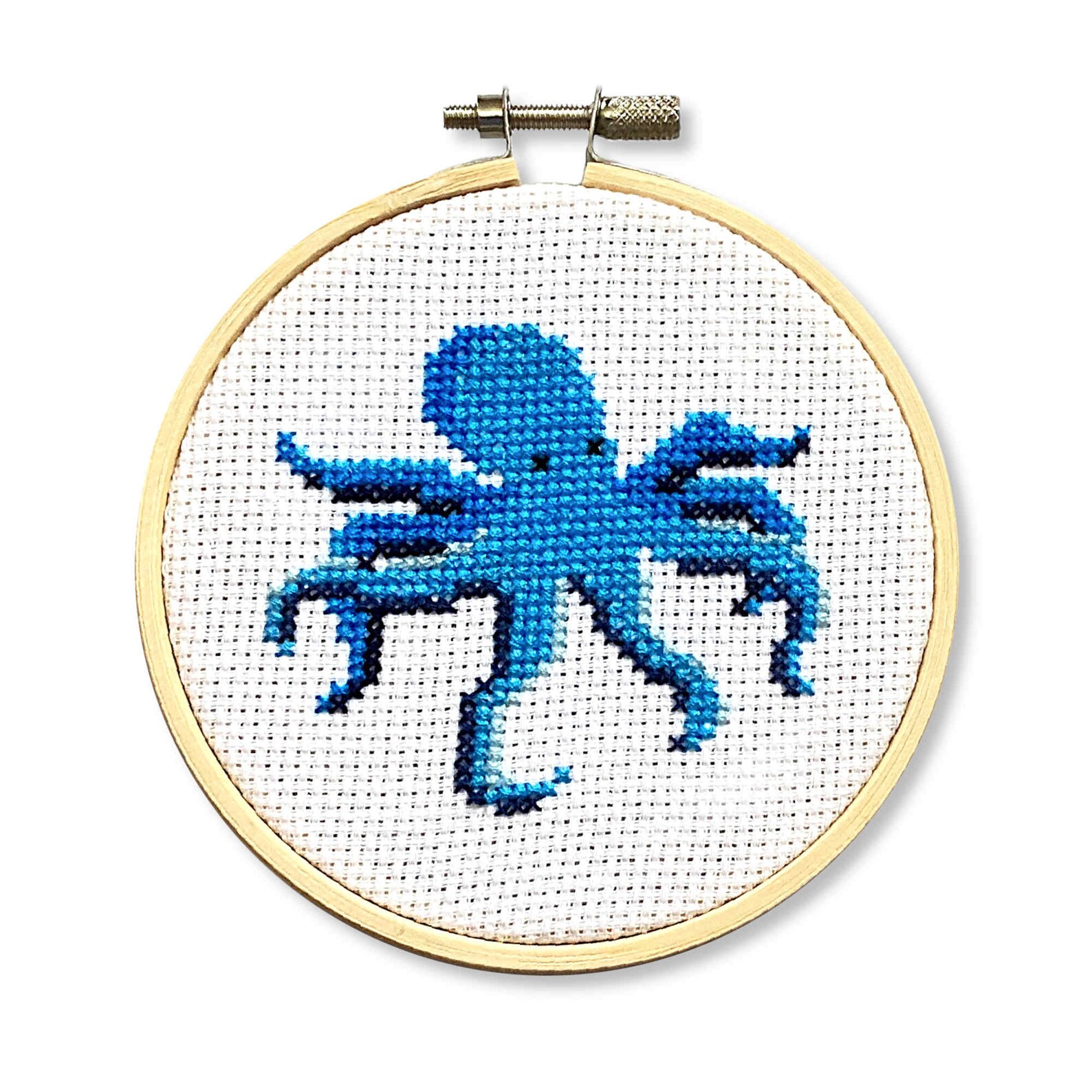 Octopus Cross Stitch Pattern PDF - 4 Colours / Variations Instant ...