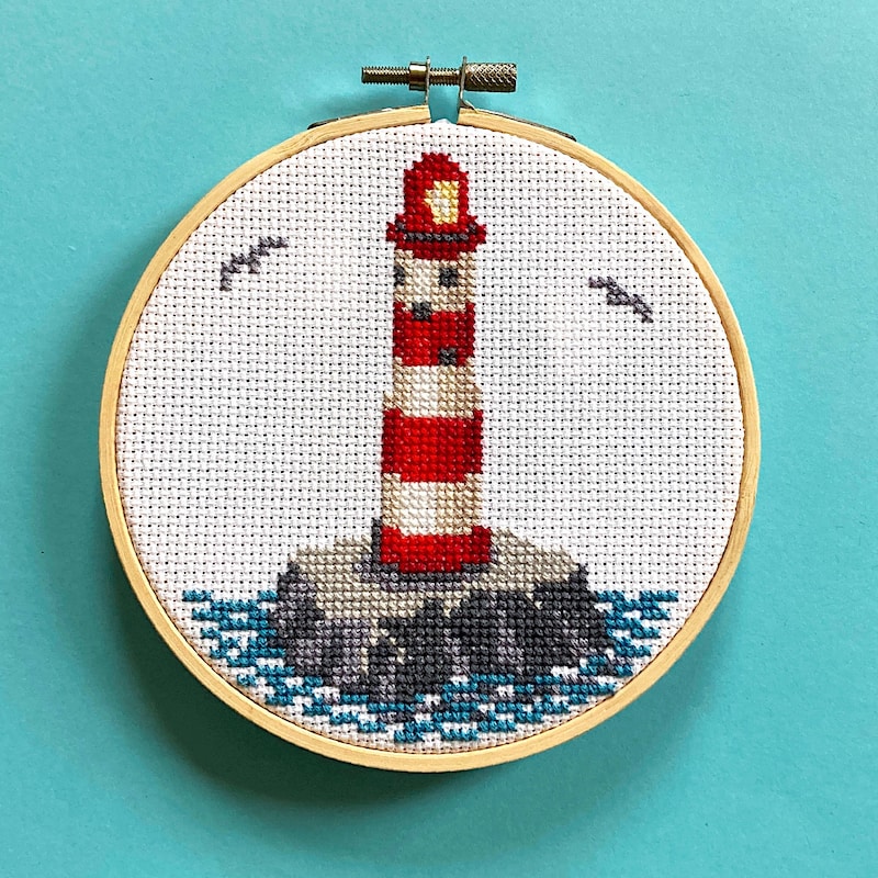 Boat Cross Stitch - Etsy