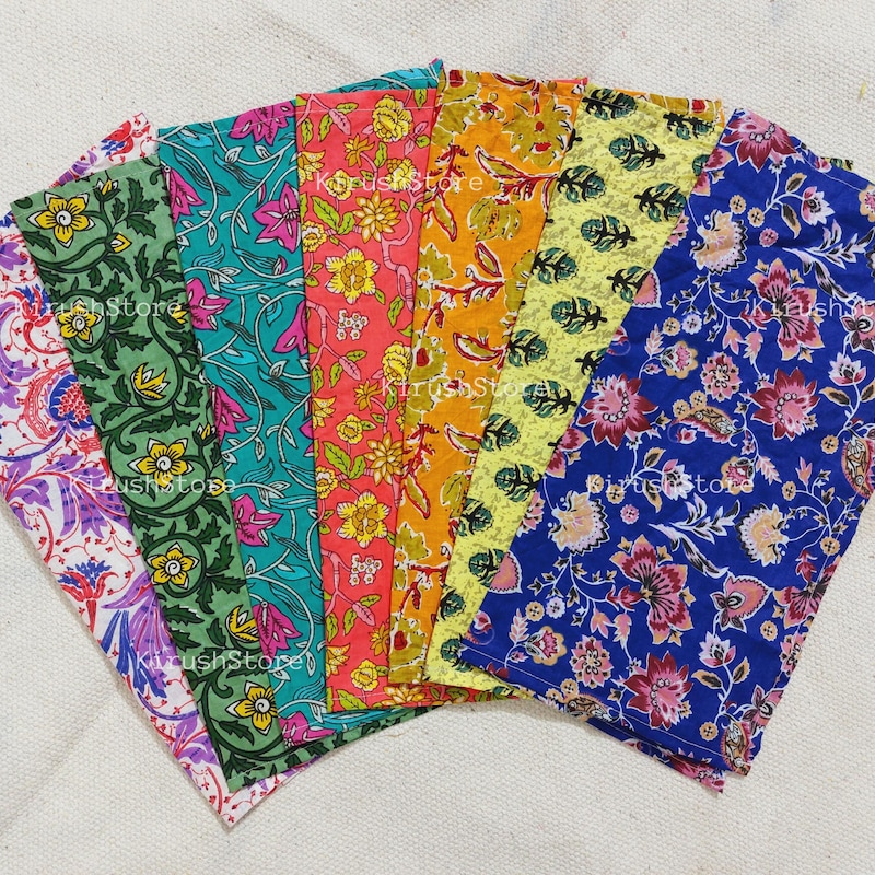Block Print Napkins - Etsy