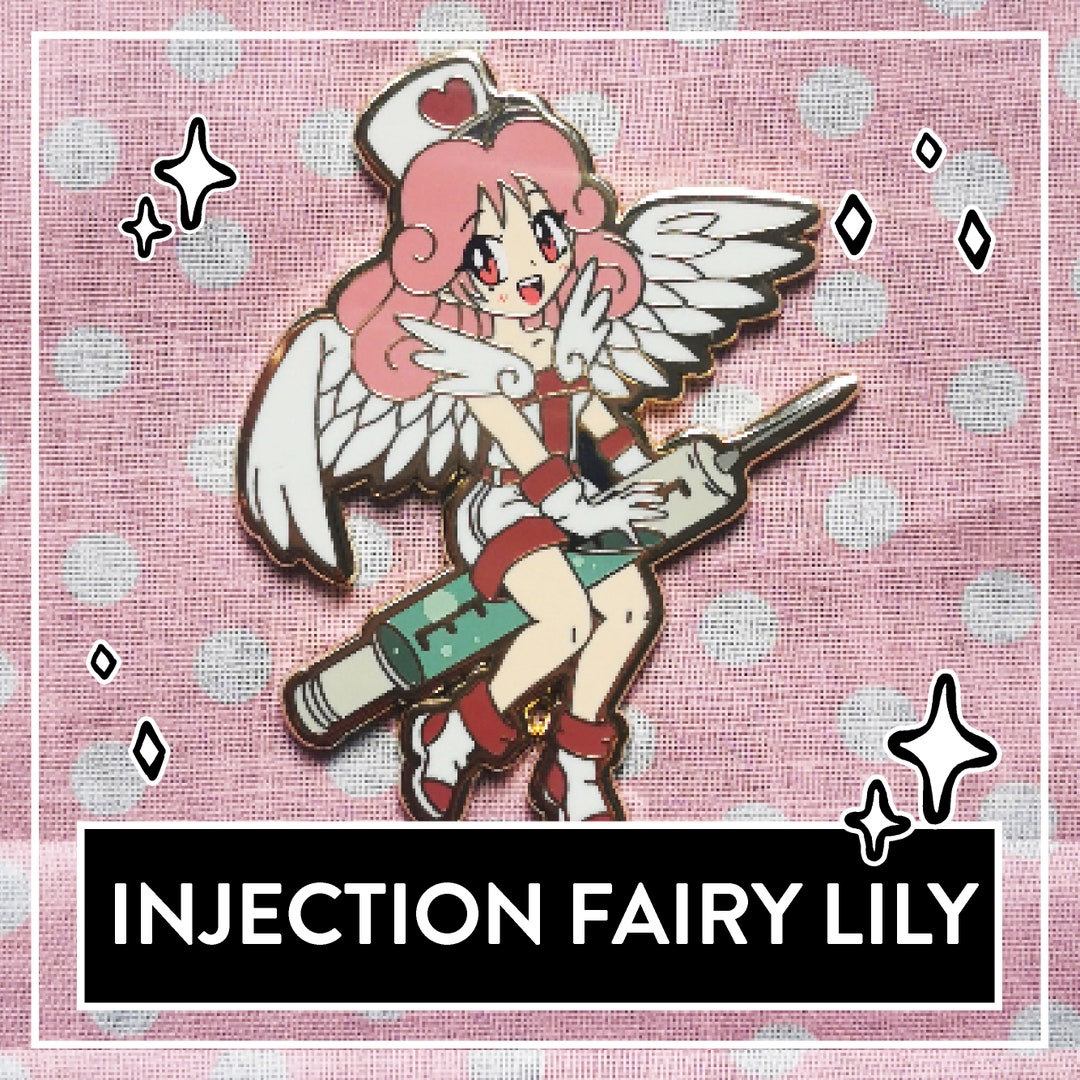 Injection Fairy Lily Hard Enamel Pin Cute Yugi Oh Gaming TCG Fanart Retro Pin - Etsy