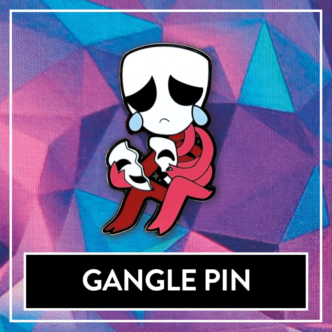 Gangle the Amazing Digital Circus Enamel Pin - Circus Friends TADC Pin ...