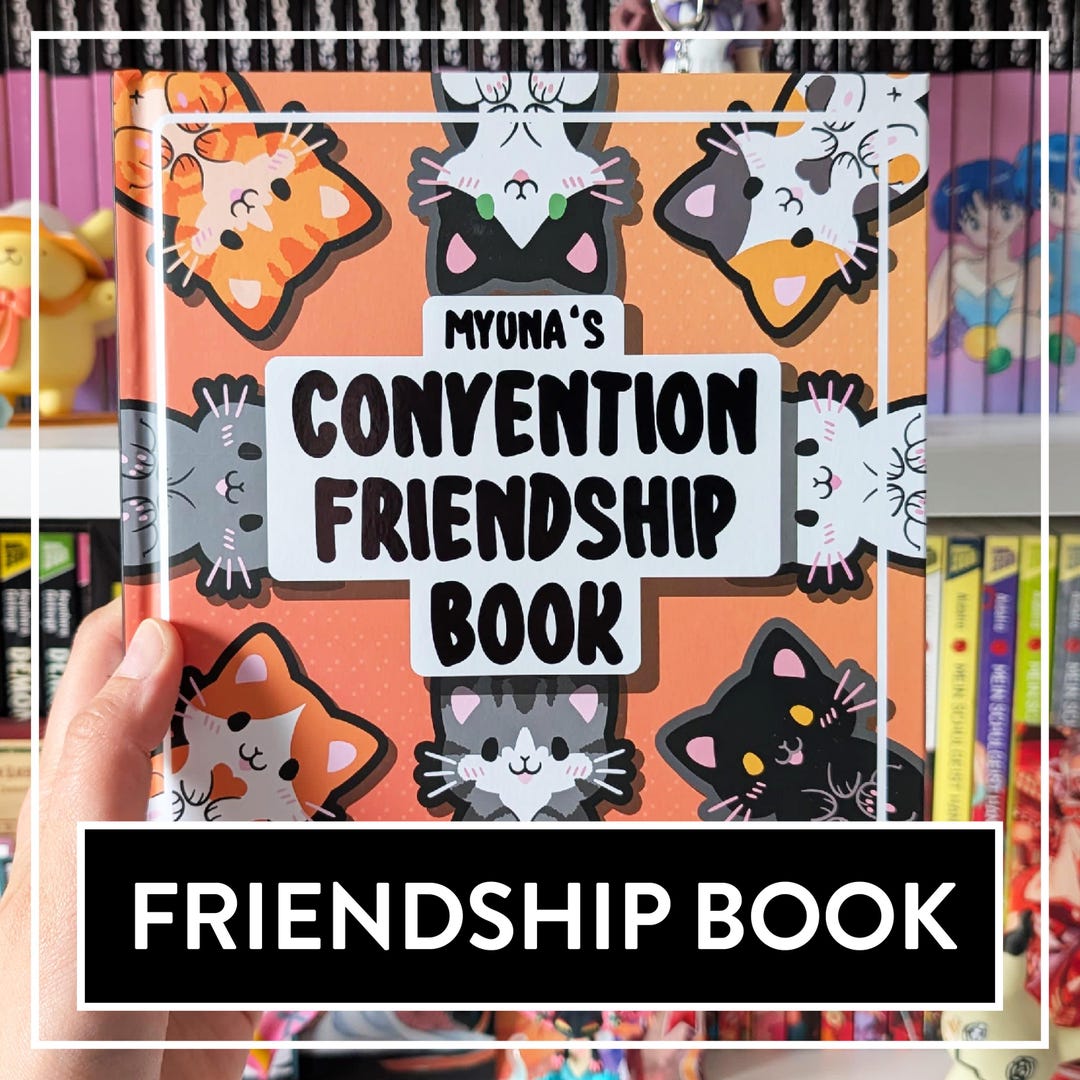 Convention Friendship Book Hardcover - Con Friendship Book, Calendar ...