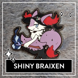 Braixen, Marowak & Spectrier Hard Enamel Pins With Pearlescent Details ...