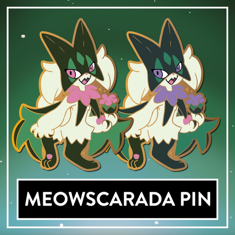 Meowscarada - Etsy