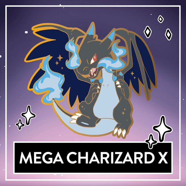 Mega Charizard X - Etsy