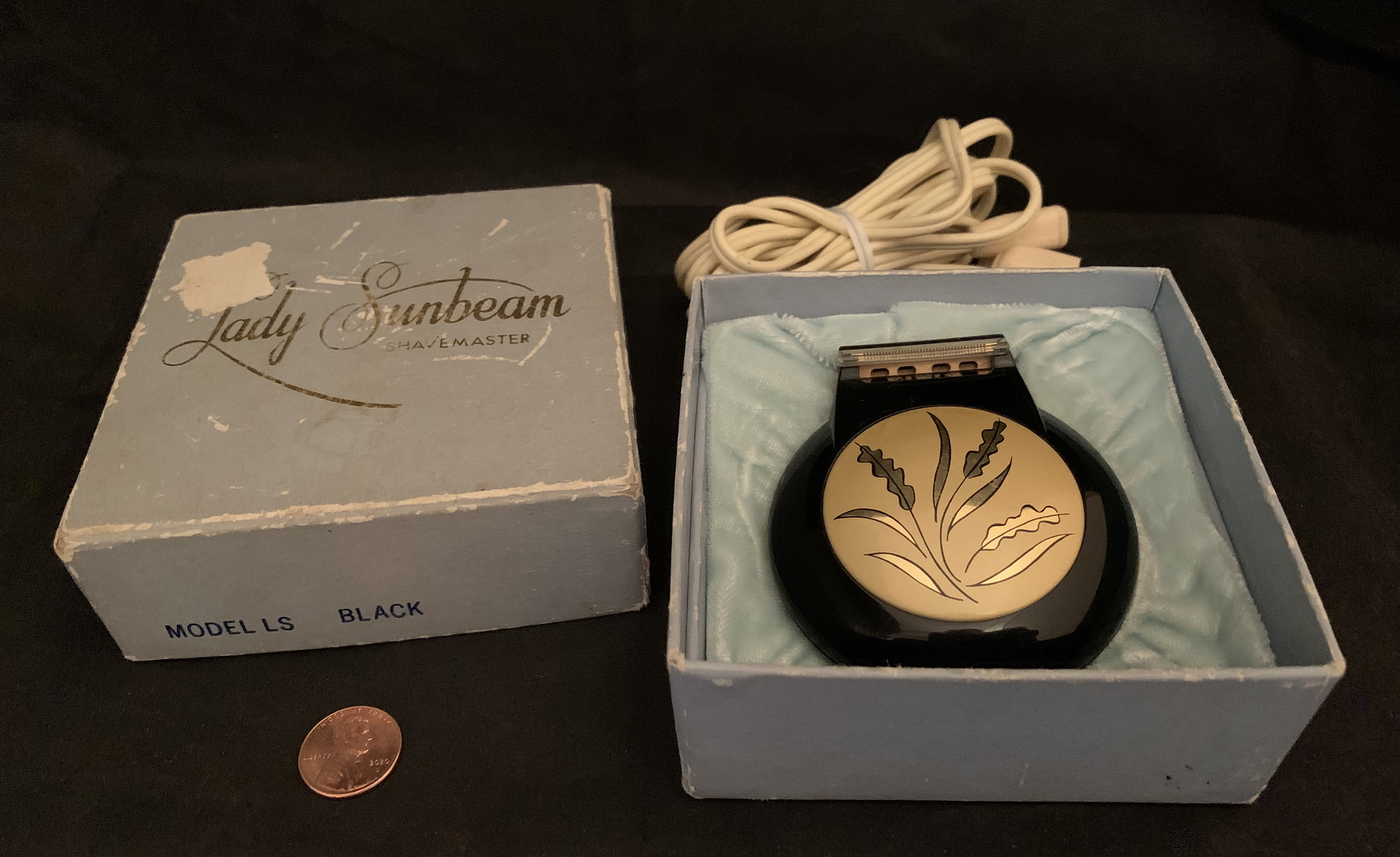 Retro Electric Shaver Lady Sunbeam Shavemaster Model LS Black - Etsy