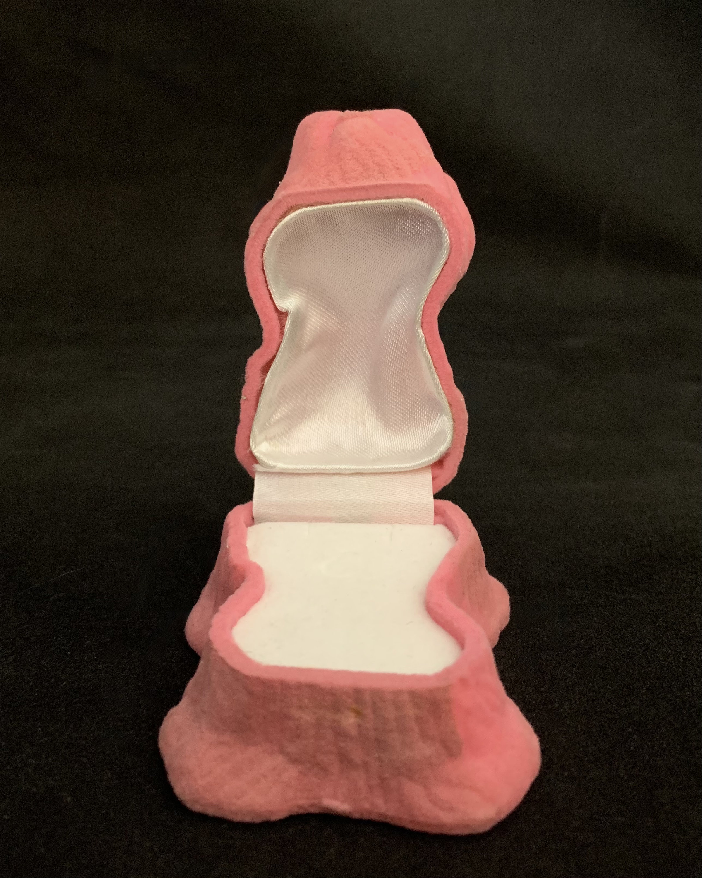 Vintage Little Fuzzy Flocked Dog Pink Jewelry Pendant Holder | Etsy