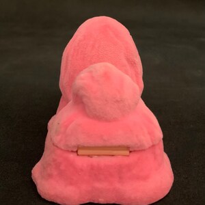 Vintage Little Fuzzy Flocked Dog Pink Jewelry Pendant Holder - Etsy