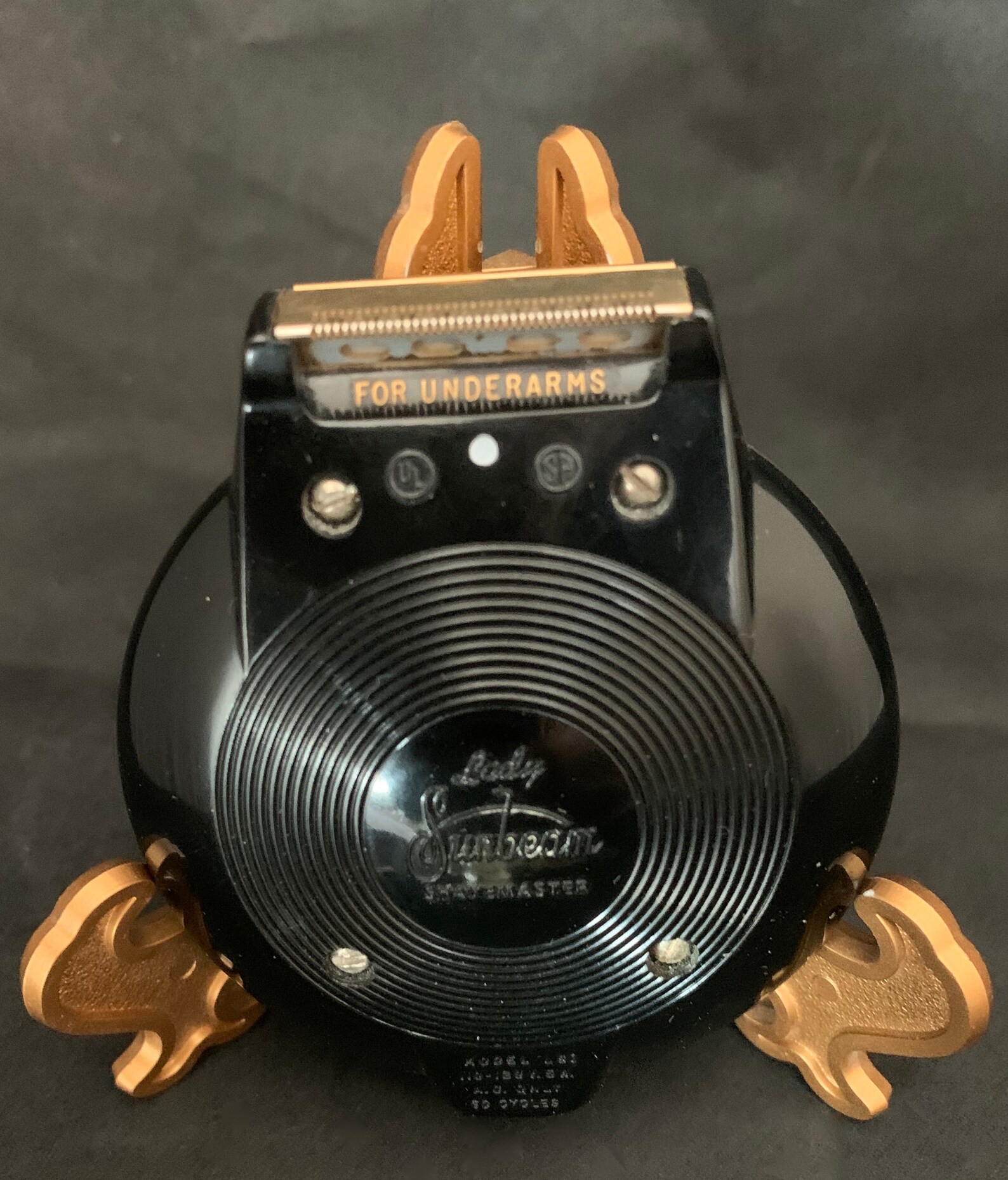 Retro Electric Shaver Lady Sunbeam Shavemaster Model LS Black - Etsy