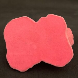 Vintage Little Fuzzy Flocked Dog Pink Jewelry Pendant Holder - Etsy