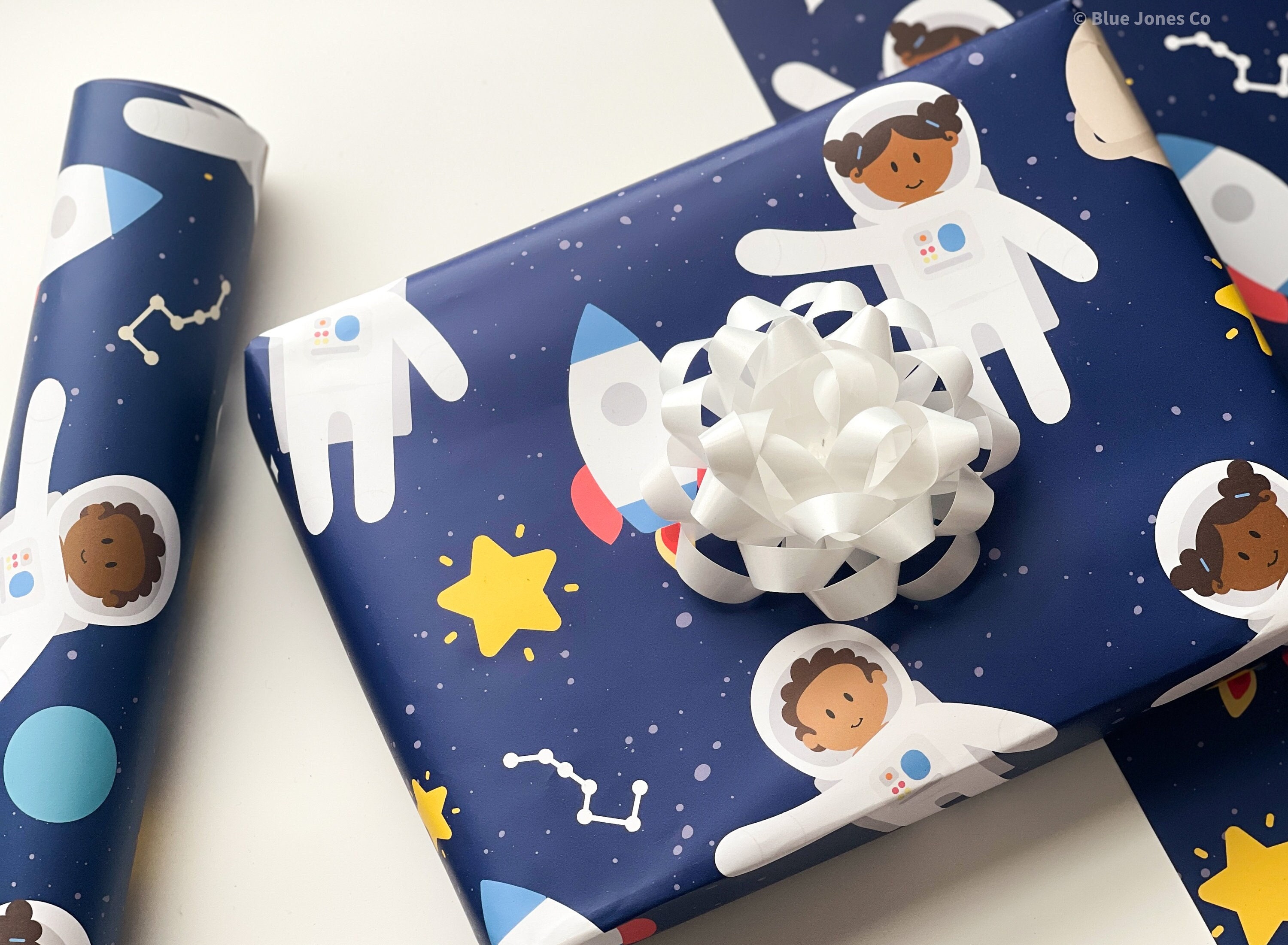 Happy Birthday African American Black Wrapping Paper Gift Wrapping ...