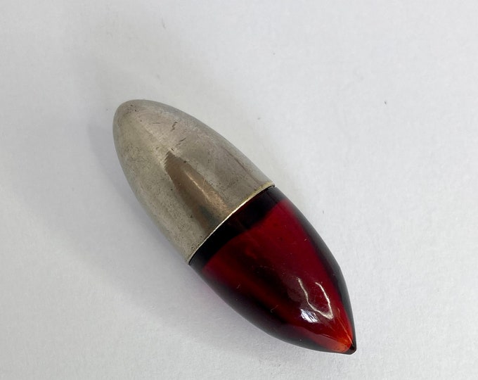 Victorian Antique Bullet Shaped Perfume Bottle Circa 1890’s - Etsy