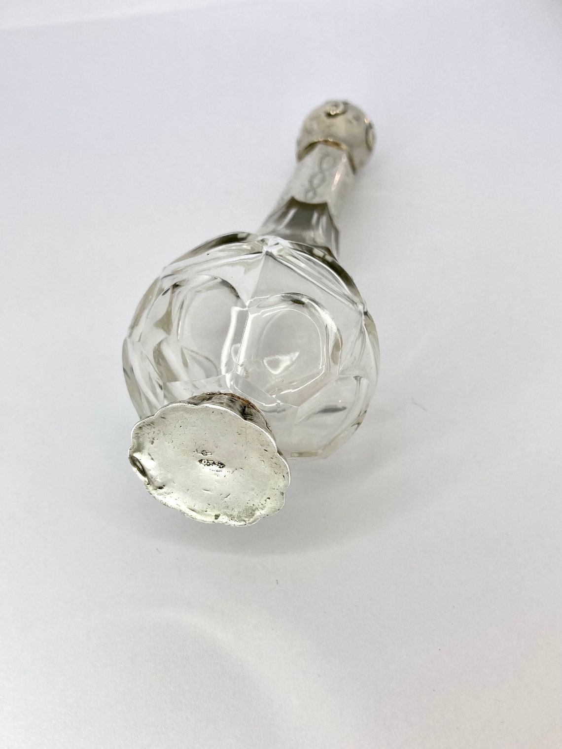 Antique Hallmarked Dutch Crystal Perfume Bottle Circa 1880s - Etsy