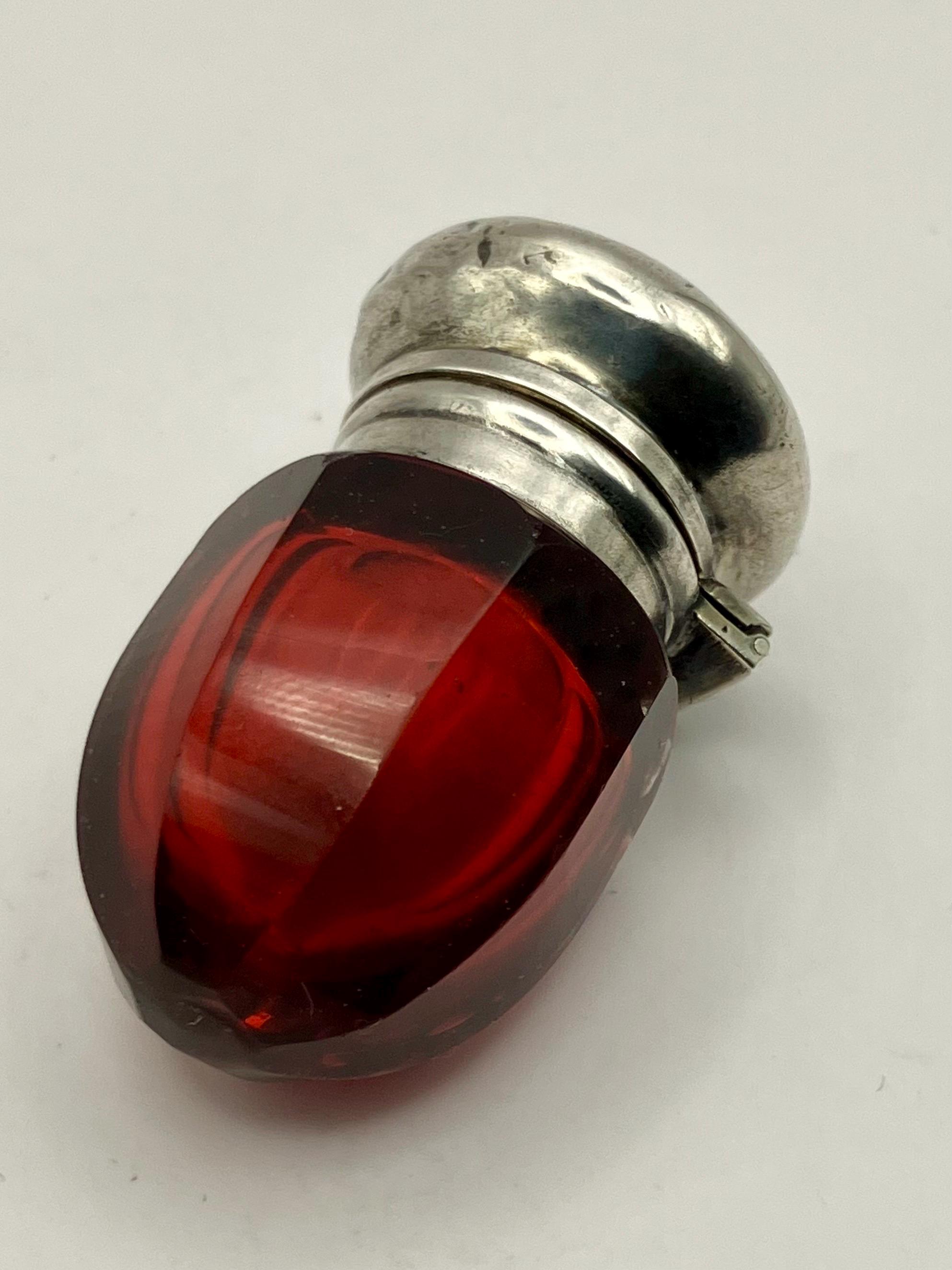 Antique Acorn Shaped Chatelaine Vinaigrette Bottle Circa 1890 - Etsy