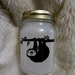 Sloth Lighted Jar - Etsy