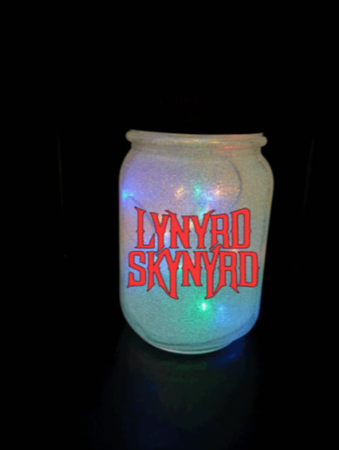 Lynyrd Skynyrd Lighted Jar/music/rock Band - Etsy