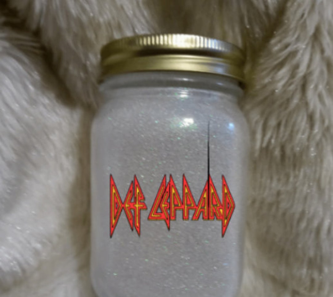 Def Leppard Lighted Jar/music/rock Band - Etsy