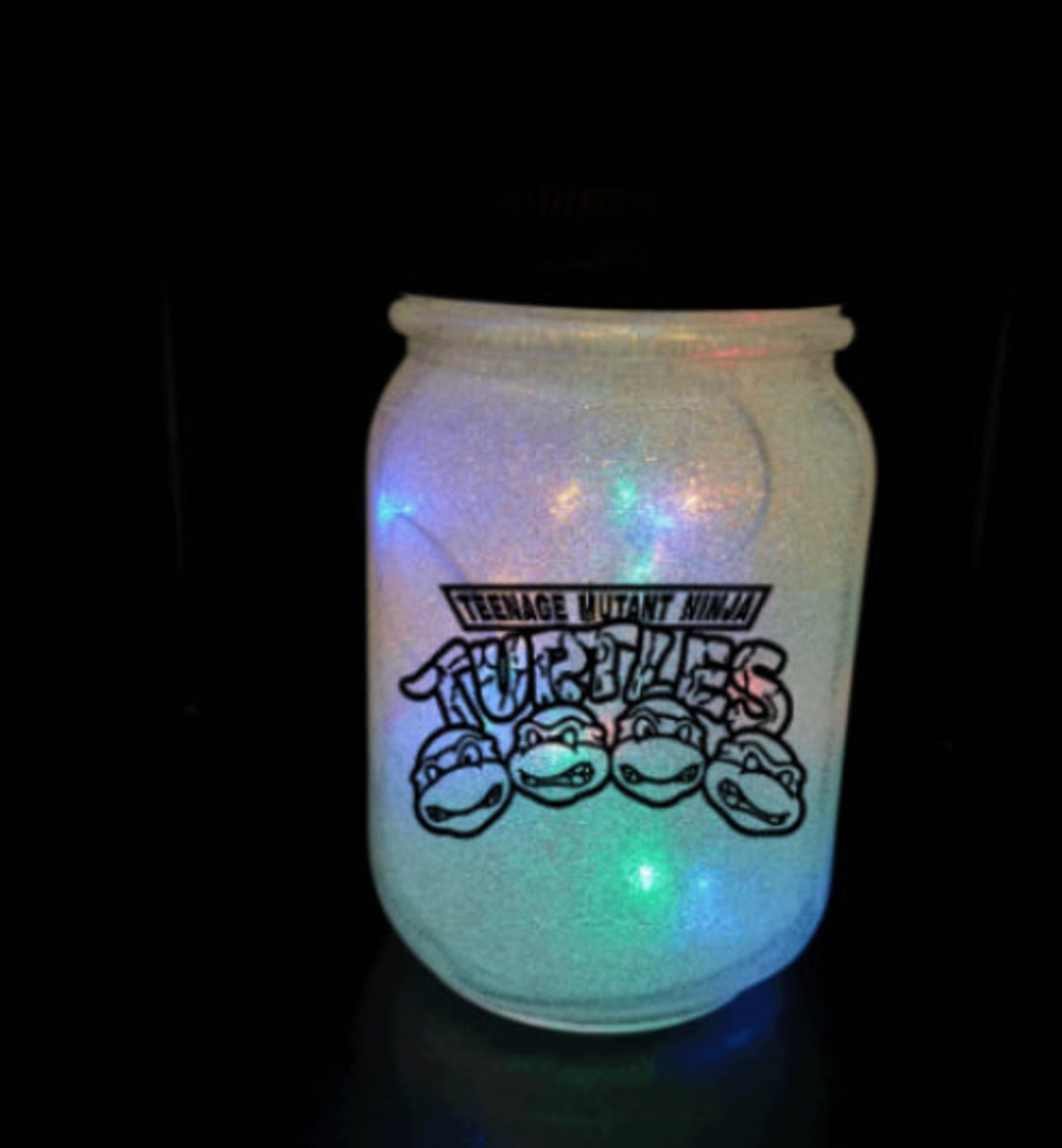 Ninja Turtles/tmnt/lighted Jar/cartoo/turtles/ Funny - Etsy