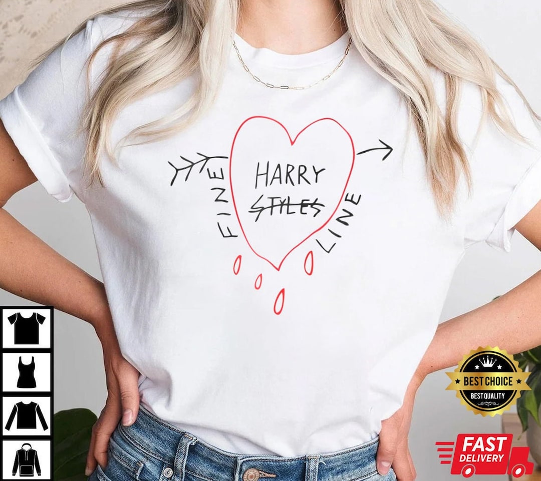 Harry Fine Line Gift for Fans Shirt Fine Line Shirt Love on - Etsy