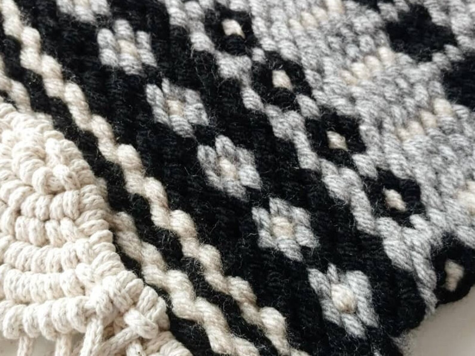 Flowers Krokbragd Motif Grid for Frame Loom Scandinavian Weaving ...