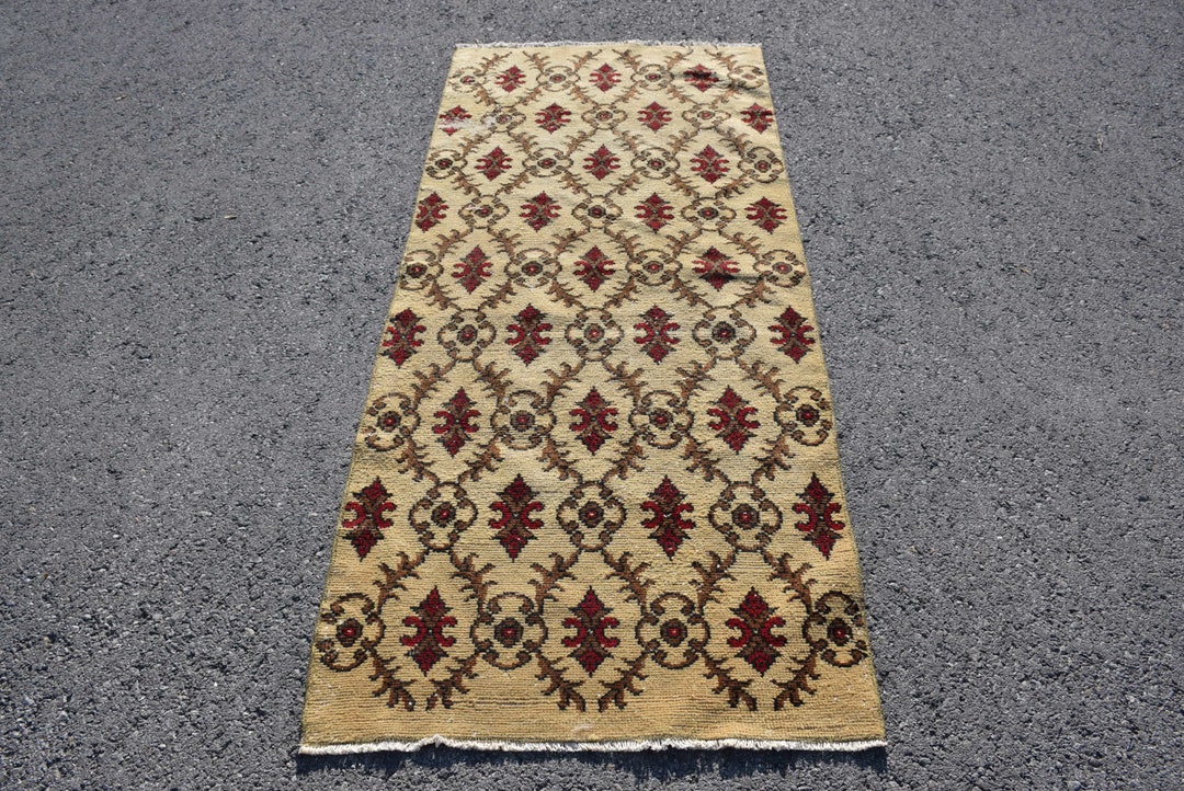 Oushak Rug Rugs for Bedroom 2.8x6.6 Ft Accent Rug Turkish - Etsy