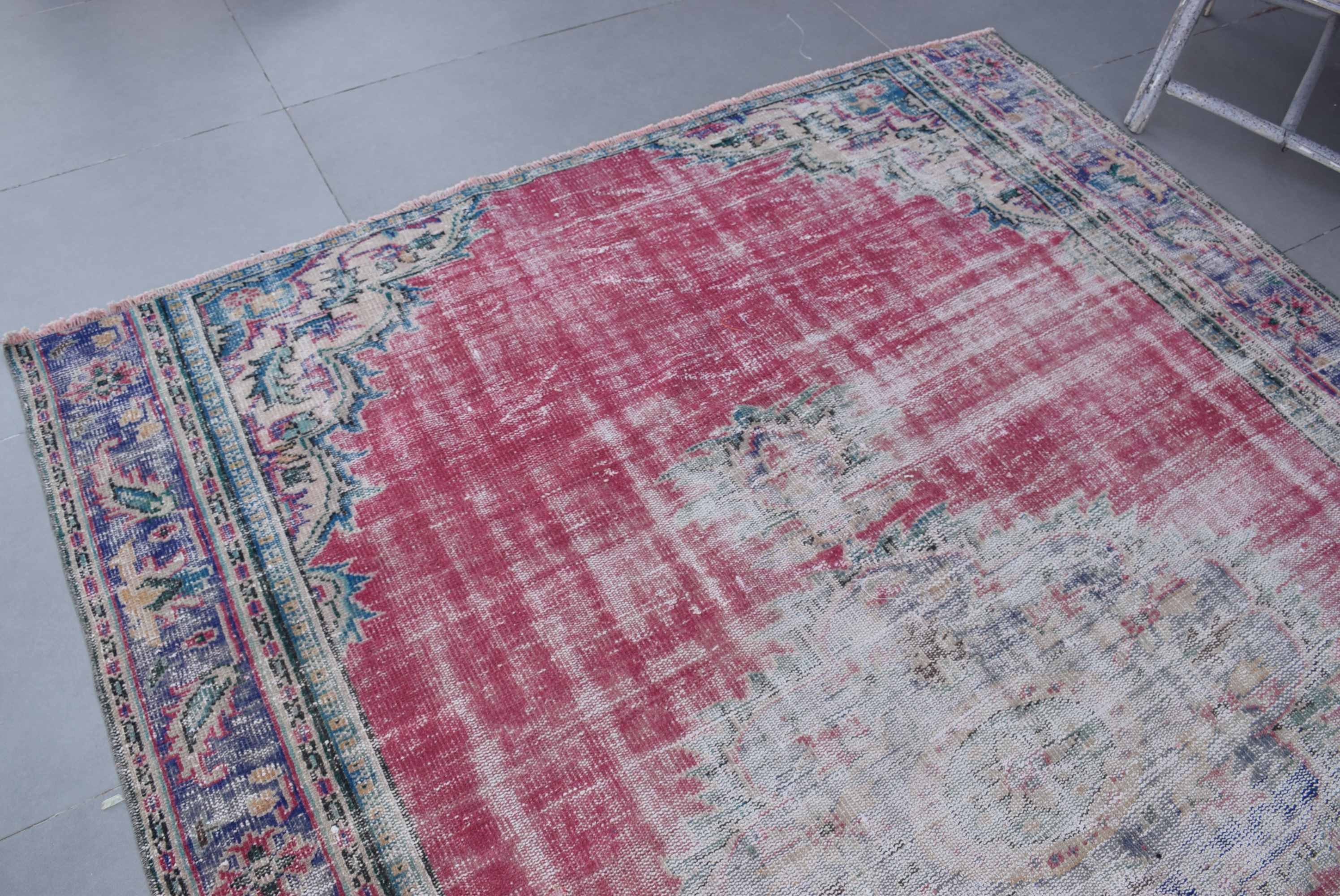 Vintage Rug Large Rug Turkish Rug Oushak Rug 80x100 Inches - Etsy