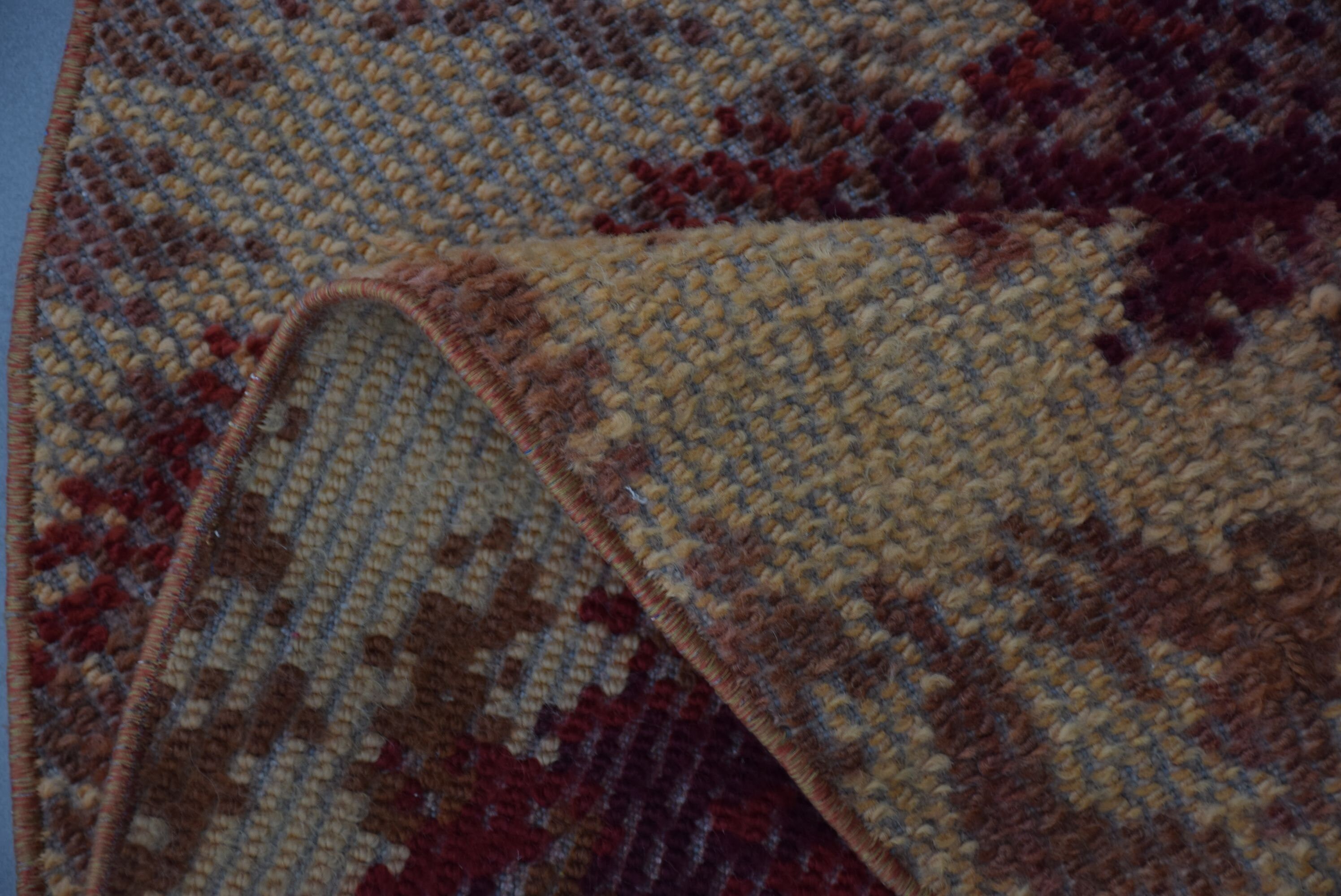 Round Rug Turkish Rug 3.7x3.7 Feet Vintage Rug Circle Rug | Etsy