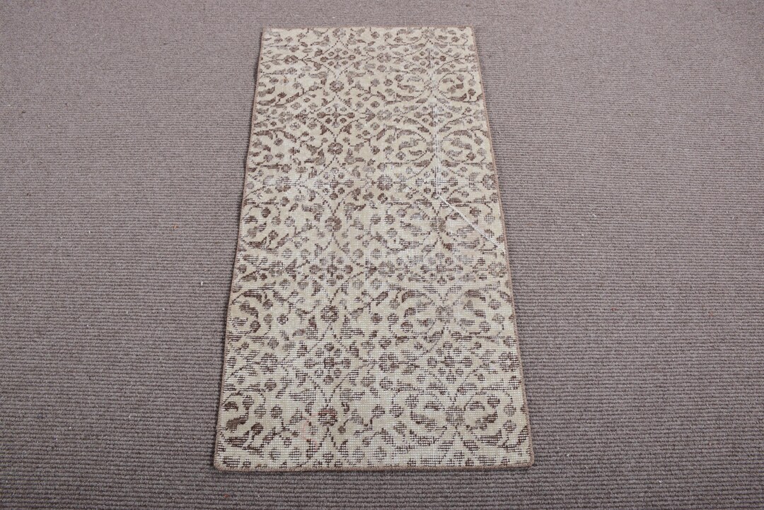 Vintage Rug, 2x4 Small Rugs, Turkish Rug, Anatolian Rug, Rugs for Entry ...