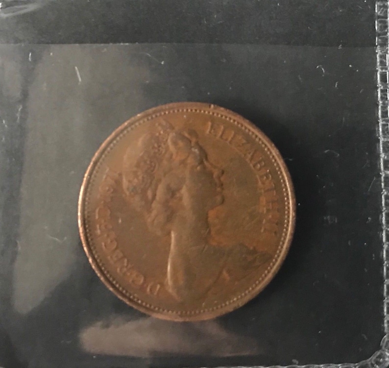 Extremely Rare 1971 2p New Pence Coin 1st Production of New - Etsy