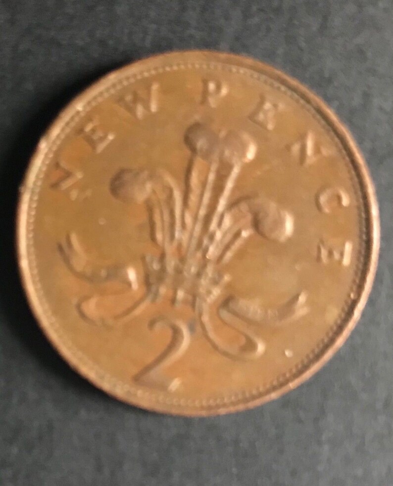 Extremely Rare 1971 2p New Pence Coin 1st Production of New - Etsy