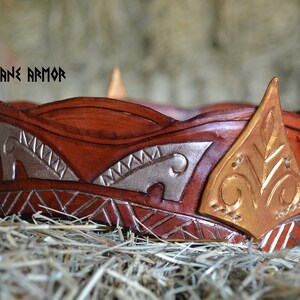 King Theoden of Rohan Crown - Leather - LOTR - Etsy
