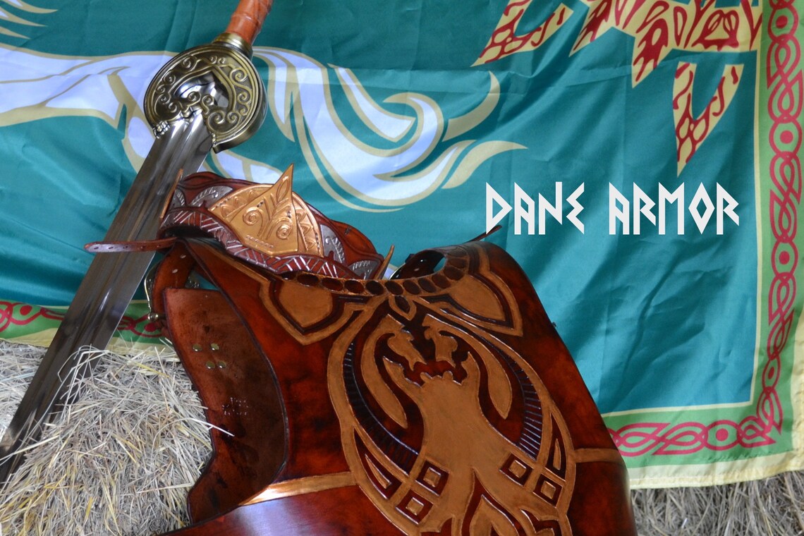 King Theoden of Rohan Crown Leather LOTR - Etsy Singapore