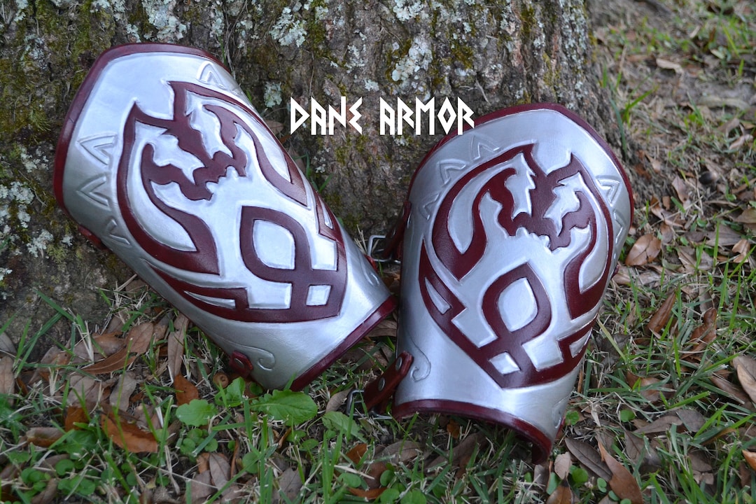 Rohan Bracers - LOTR - Leather - Etsy