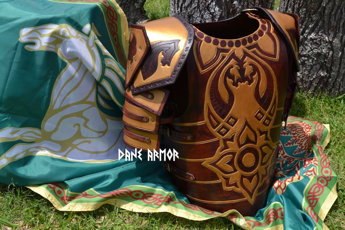 King Theoden of Rohan Armor Leather Armor Lord of the - Etsy