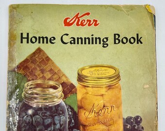 Kerr Canning Book - Etsy
