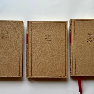 19th Century American Poets Poetry Decor Book Lot 3 Vintage Black's ...