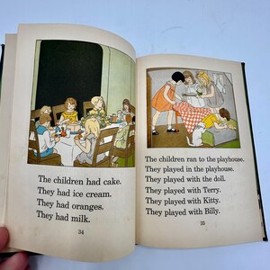 1927 "child-story Readers: Terry and Billy" | Illustrated Hardcover ...