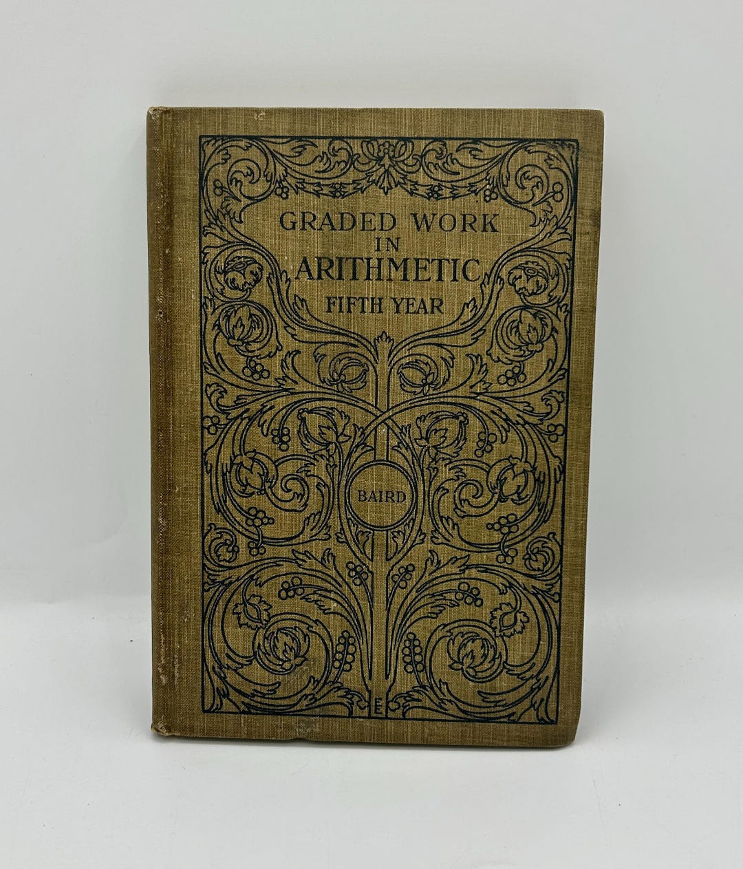 Antique 1901 Math Textbook | Graded Work in Arithmetic Fifth Year by ...