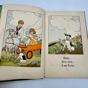 1927 "child-story Readers: Terry and Billy" | Illustrated Hardcover ...