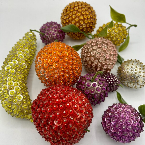 Beaded Fruit - Etsy