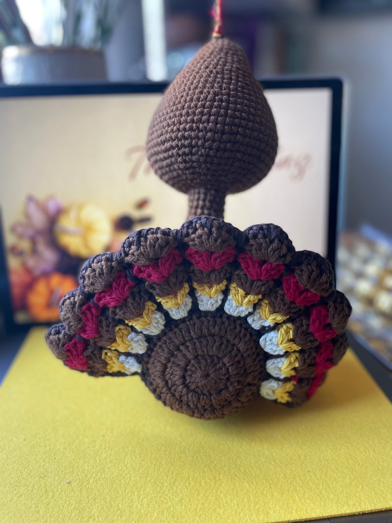 Handmade Crochet Turkey / Thanksgiving Turkey - Etsy