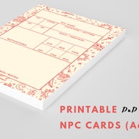 D&D Phandalin NPC Cards, Lmop, Doip, Pabtso, Tokens, Foldable Board ...