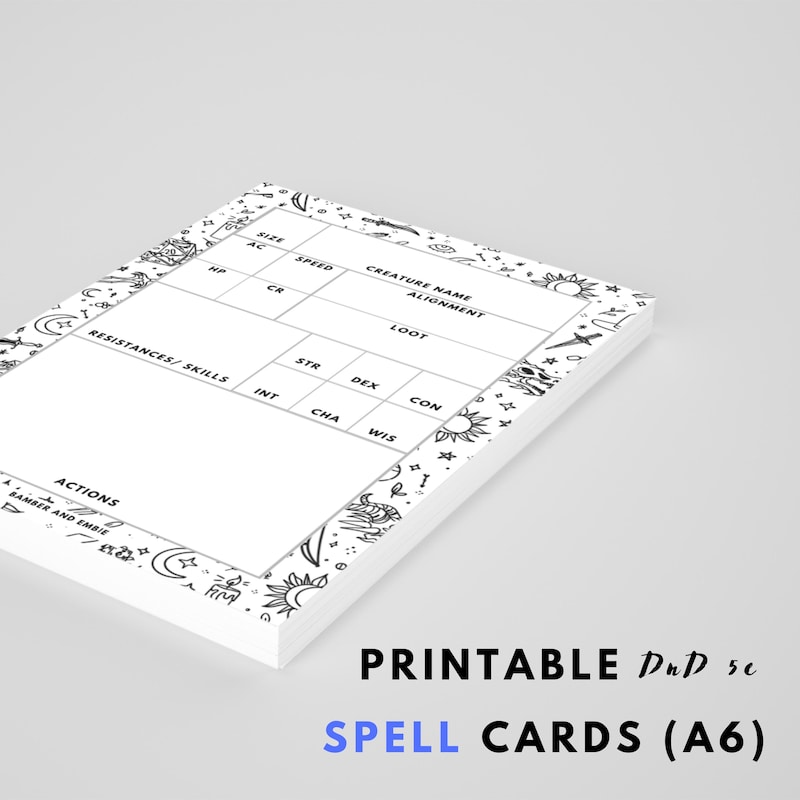 Printable Spells - Etsy