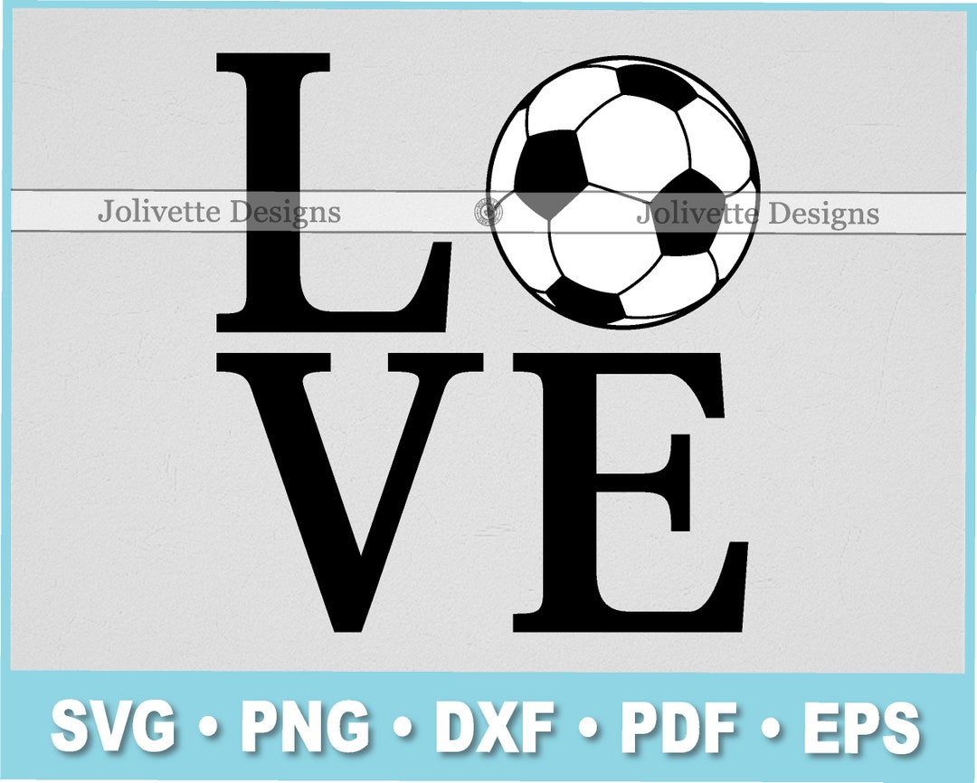 Love, Soccer, Sports, Ball, Clip Art, Clipart, Design, Svg Files, Png ...